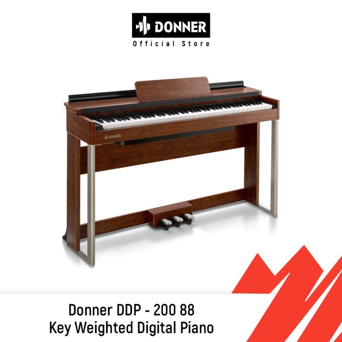 Donner DDP - 200 Digital Piano 88 Key Weighted | Lazada Indonesia