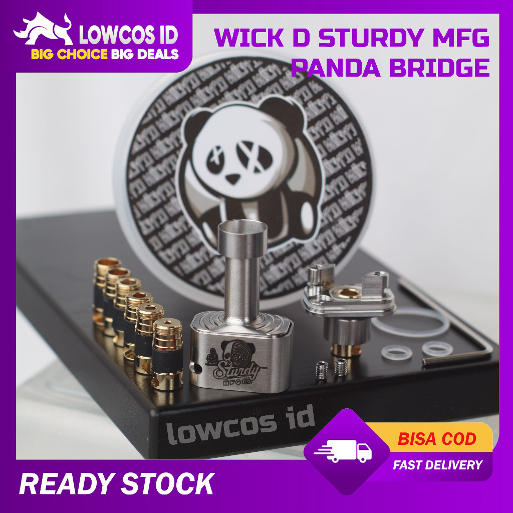WICK'D REMIX PANDA STURDY MFG RBA BRIDGE FOR BORO | Lazada Indonesia