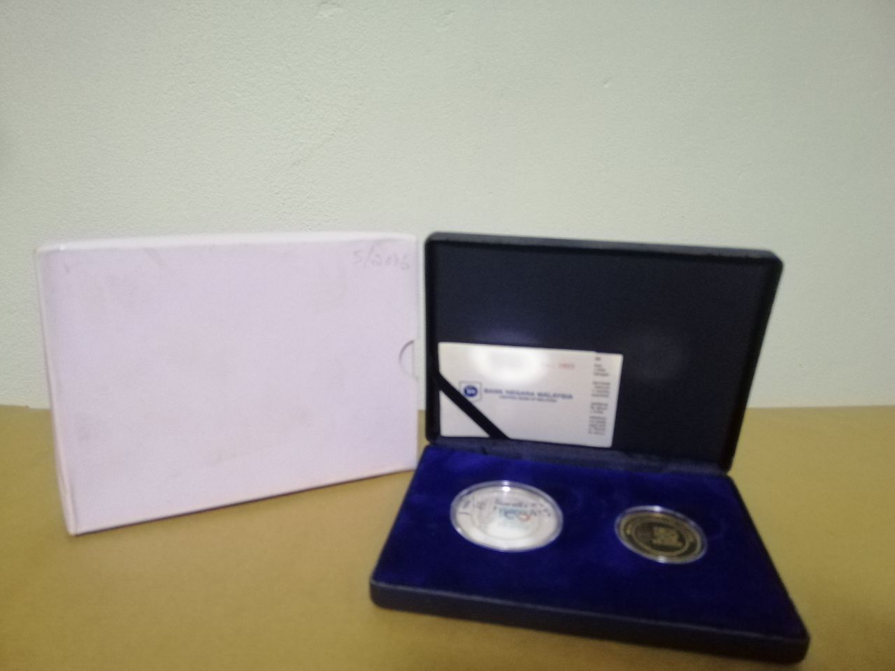 Malaysia Silver Proof Coin Set of 2: The 100th Anniversary of Persatuan ...