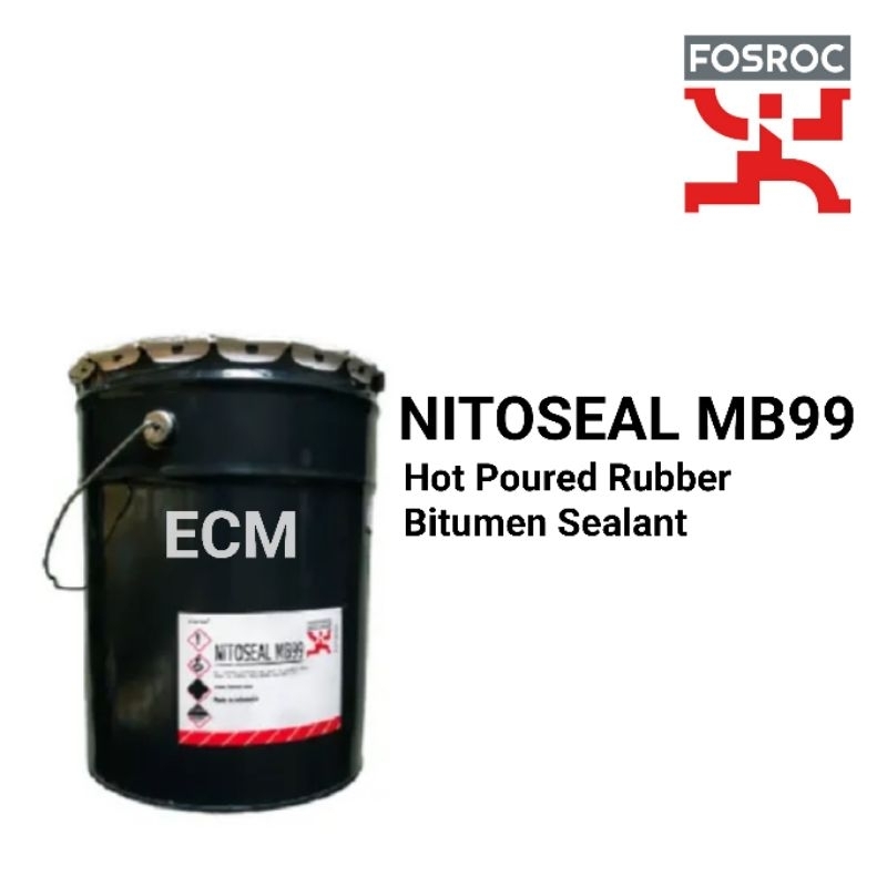 FOSROC NITOSEAL MB99 (20KG) Hot Poured Rubber Bitumen Joint Sealant ...