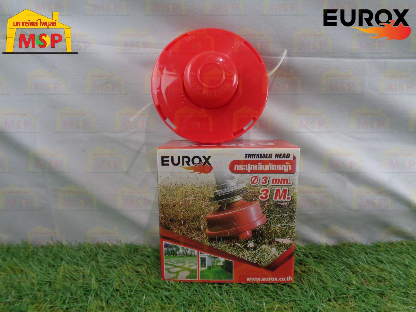 EUROX กระปุกเอ็นตัดหญ้า (3 เมตร) - มหาทรัพย์ - ThaiPick