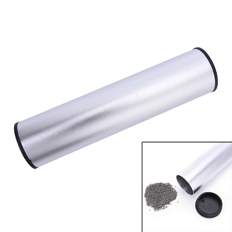 Stainless Steel Cylinder Sand Shaker Rhythm Musical Instruments Hand ...