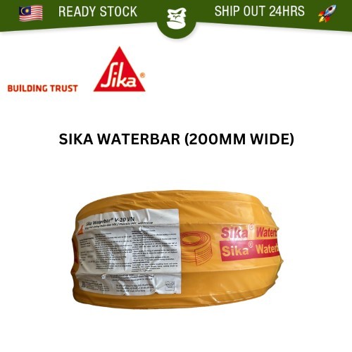 SIKA WATERBAR (200MM WIDE) - V M MY CENTRALLY PLACED WATERBARS FOR ...