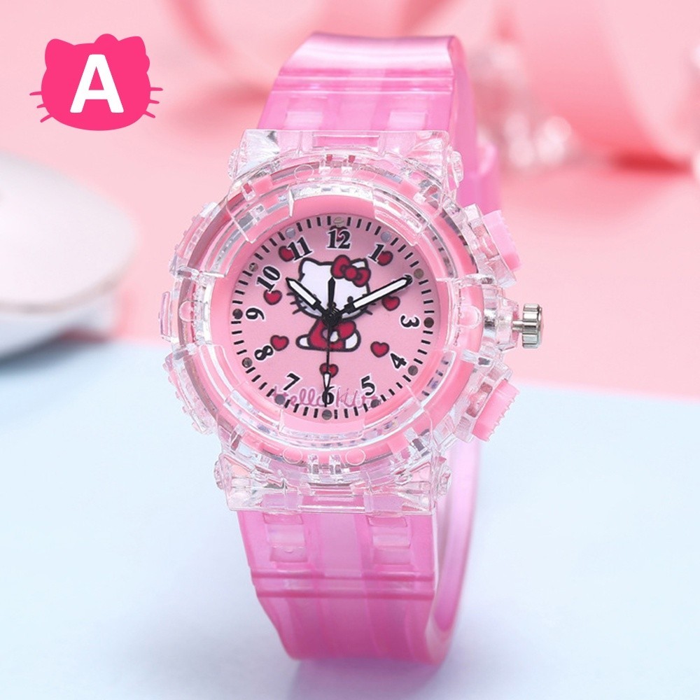 Hello Kitty Watch for Kids LED Digital Watch for Kids Water Proof Girls ...