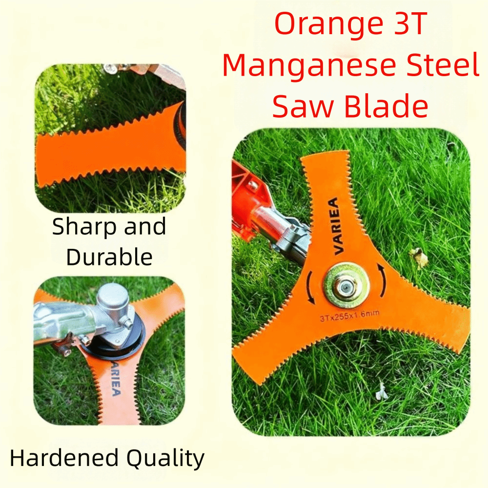 Sharp Manganese Steel Lawn Mower Cutter Three Quenching Three Cutter ...