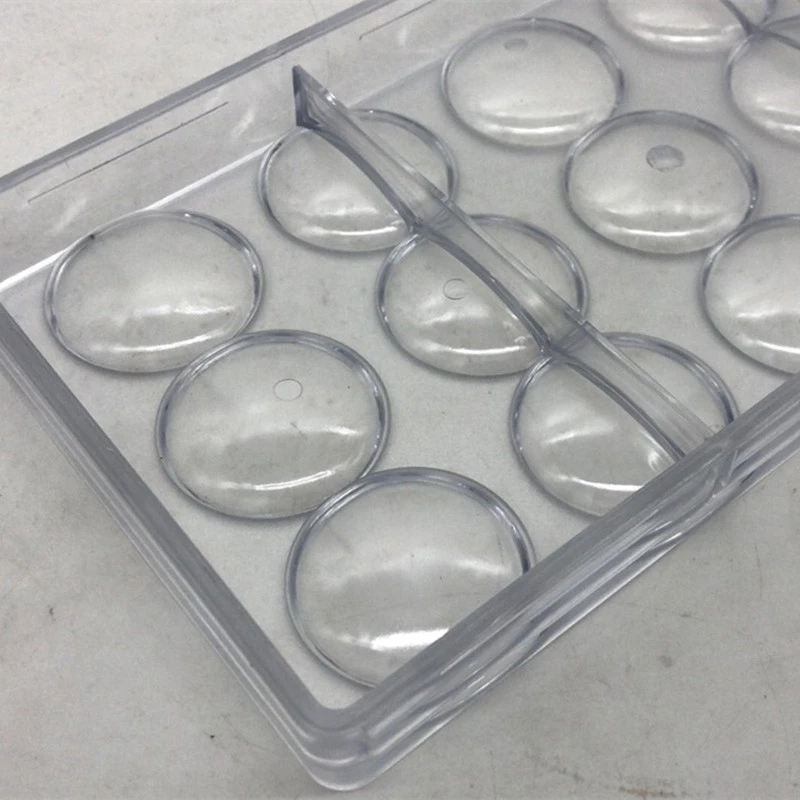 Design Oblate Chocolate Mold Volcanic Polycarbonate Chocolate Moulds PC ...