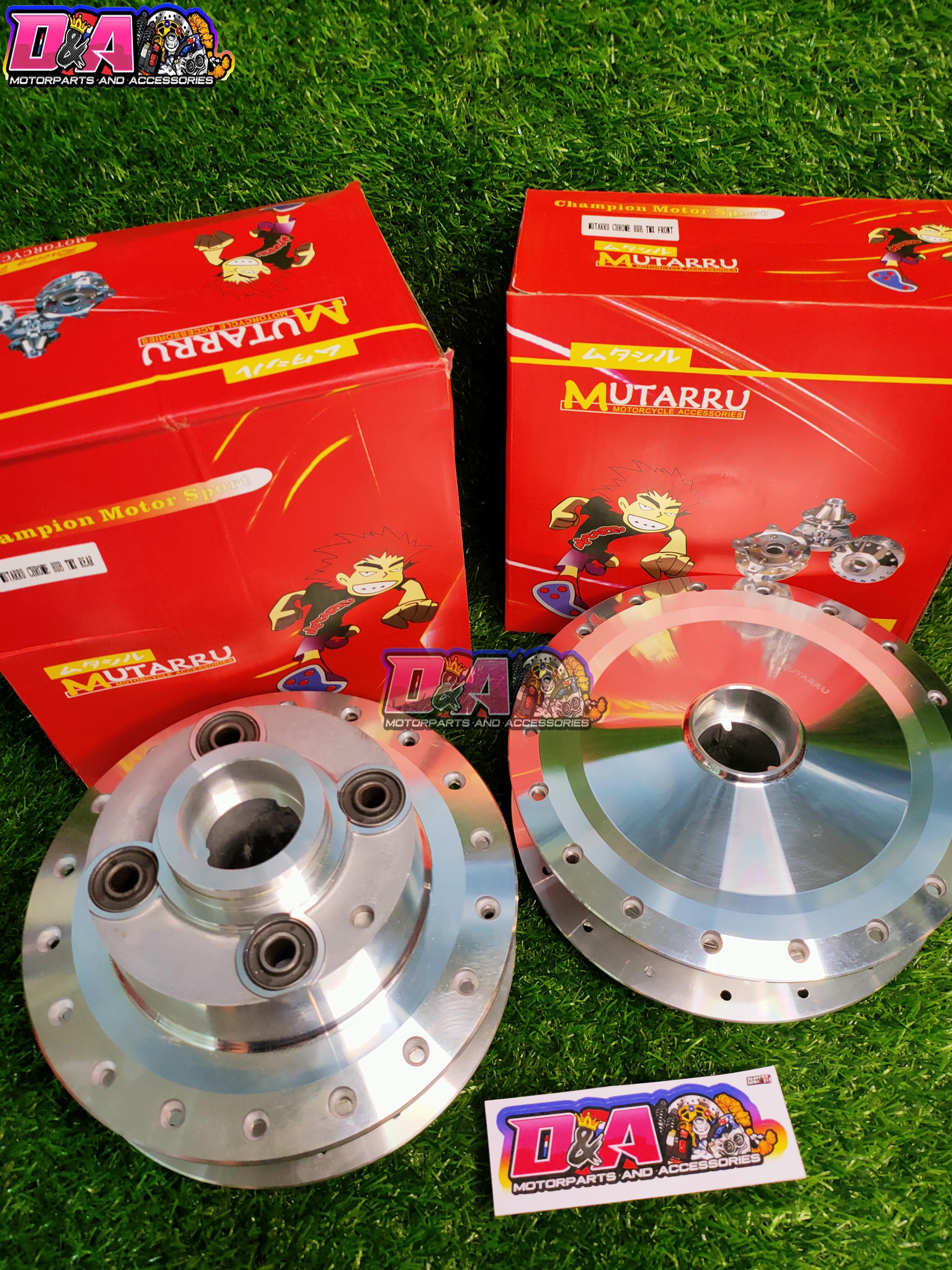 Mutarru Chrome Hub For TMX 150 With Bearing | Lazada PH