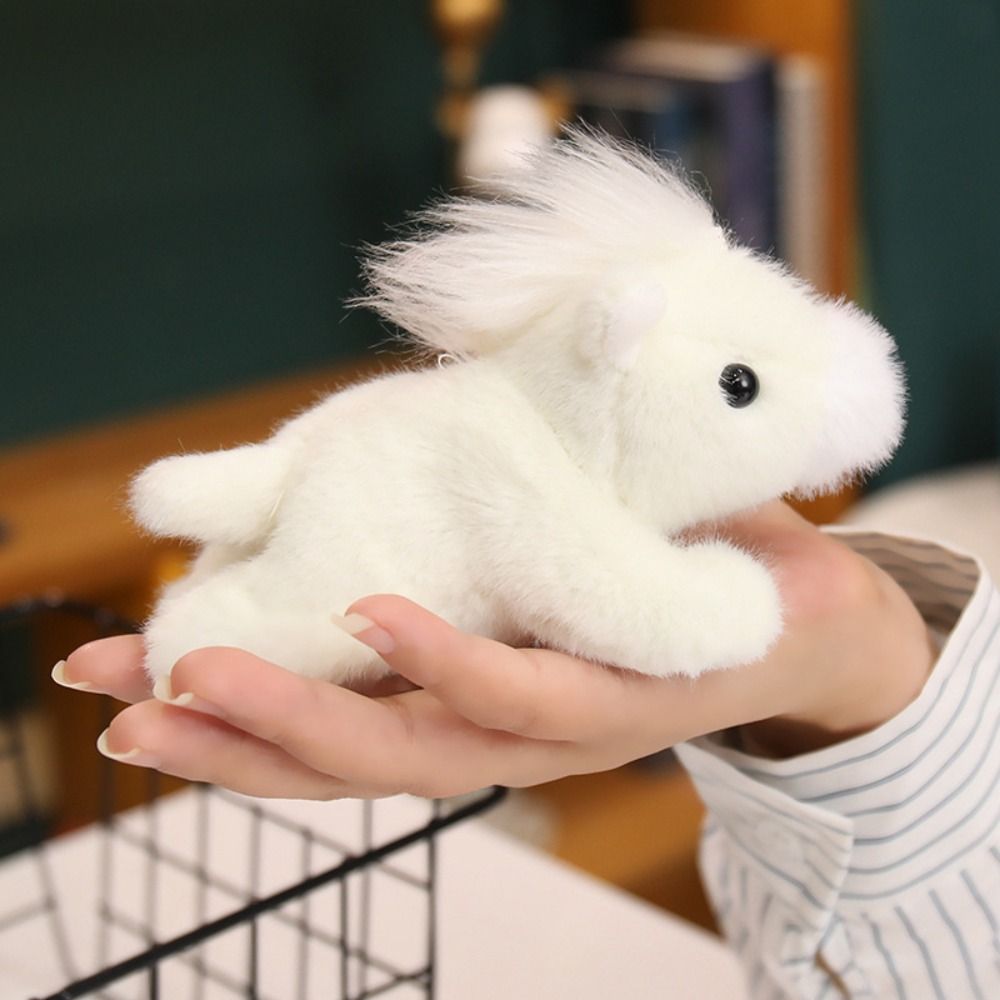 Mini Soft Pony Fridge Magnet Magnetic Decorative Plush Refrigerator ...