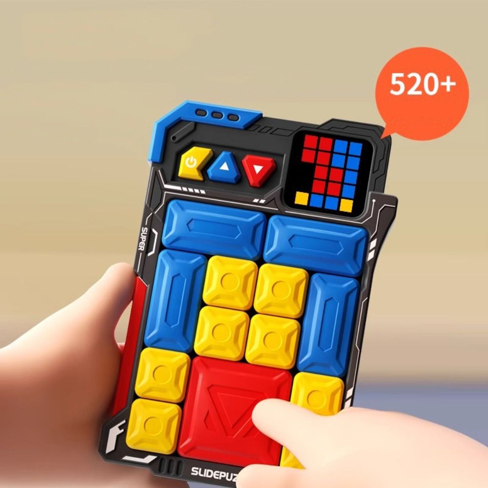Brain Teaser Puzzles Plastic Smart Super Slide Puzzle Games Interactive ...