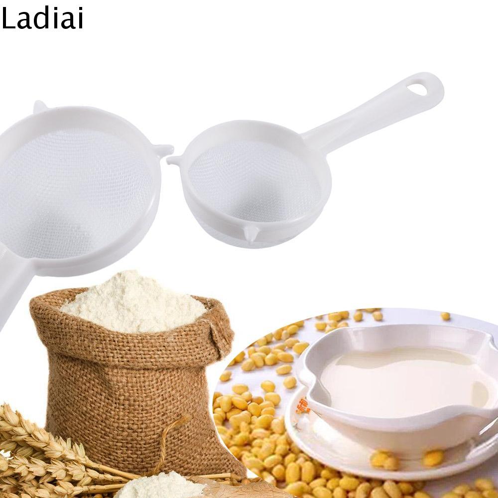 Mesh Manual Kitchen Accessories Sugar Tea Leaf Colander Oil Strainer ...