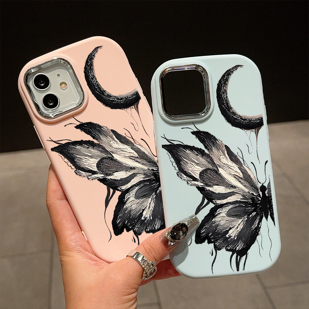 AMORVOR Case for Realme C2 OPPO A1K Cute Half a Butterfly Back Cover ...