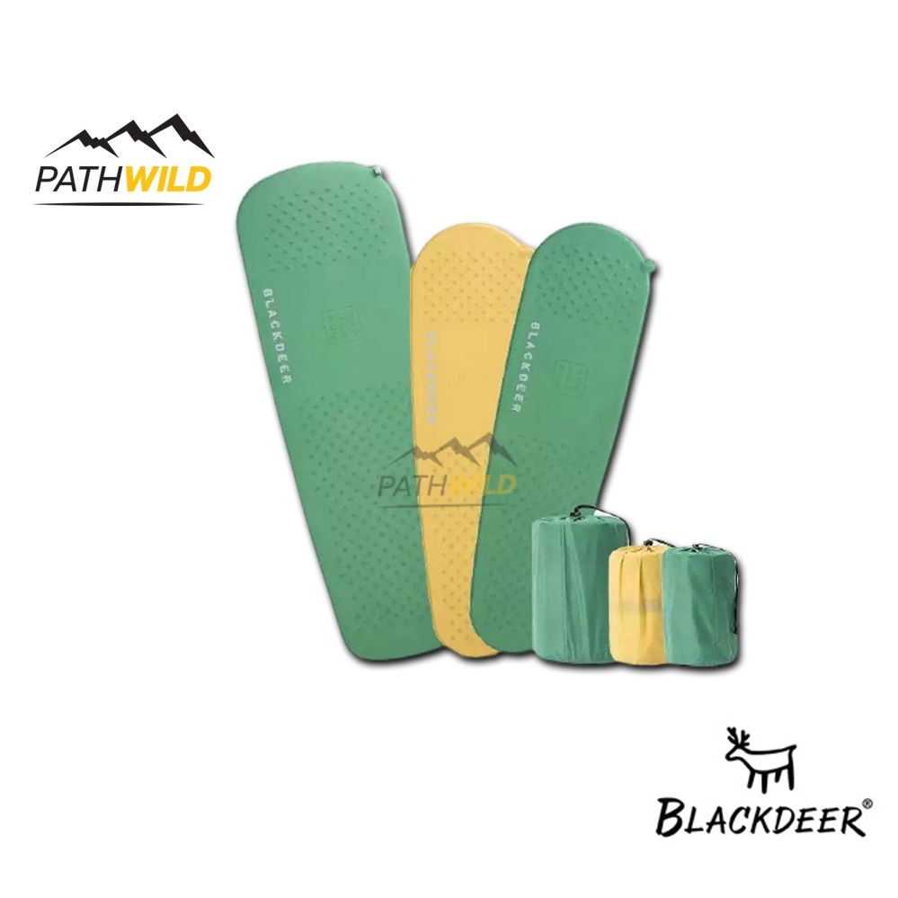 BLACKDEER SELF-INFLATING MAT แผ่นรองนอน แบบพองลมได้เอง - PATHWILD - ThaiPick