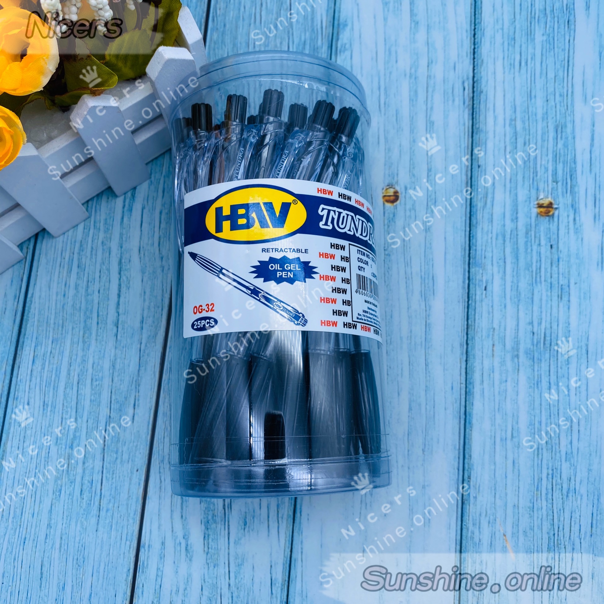 HBW Original OG-32 TUNDRA oil gel pen ball pen 25pcs | Lazada PH