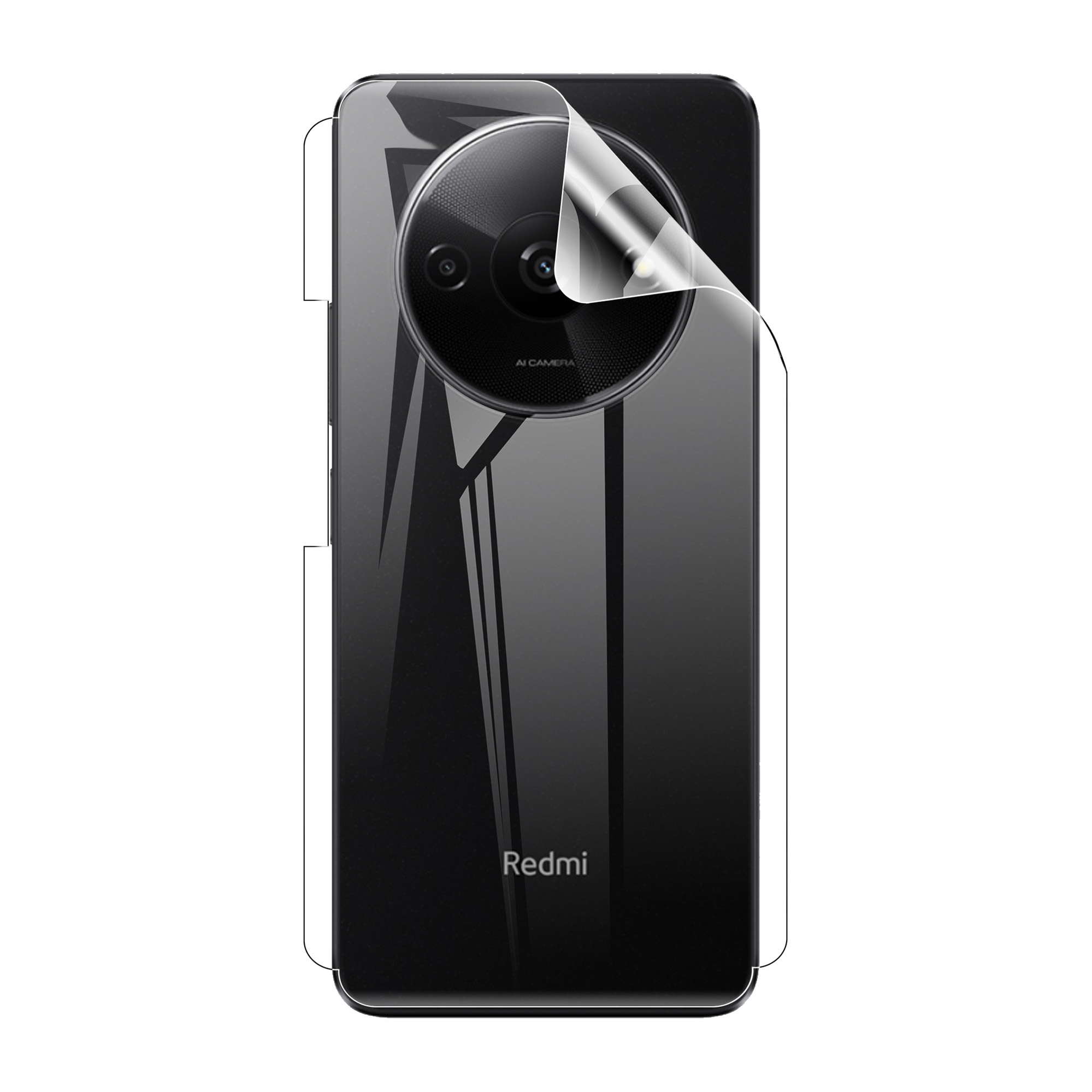 Xiaomi Redmi A3X Full Back Coverage Clear Hydrogel Flexible Soft Film ...