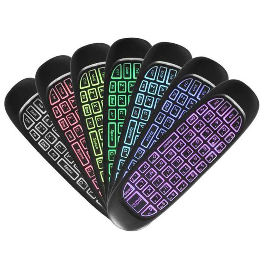 Backlit Version Of The Mini Keyboard Mouse C120 Wireless Air T10 ...