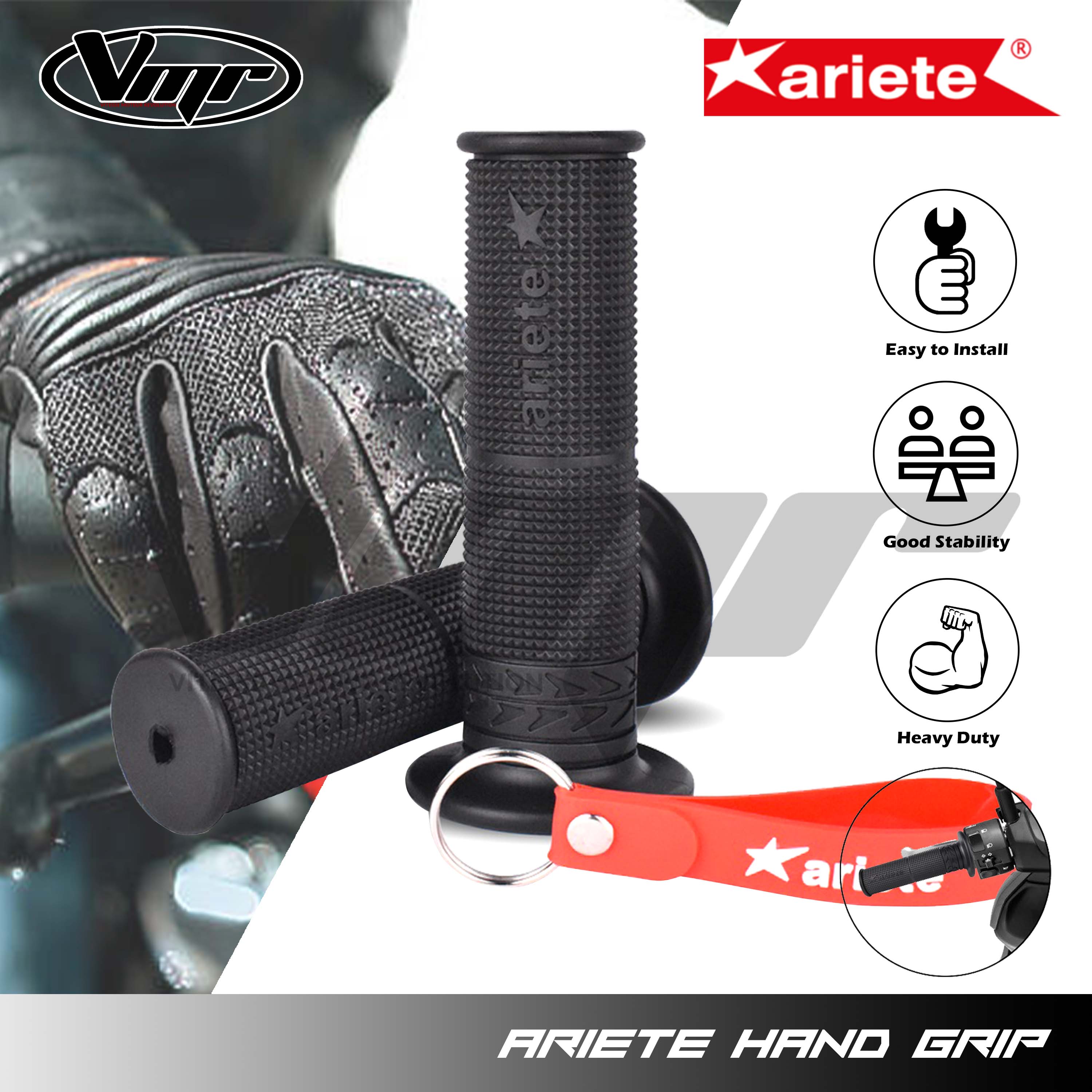 VMR Ariete Handle Grip Universal Motorcycle | Lazada PH