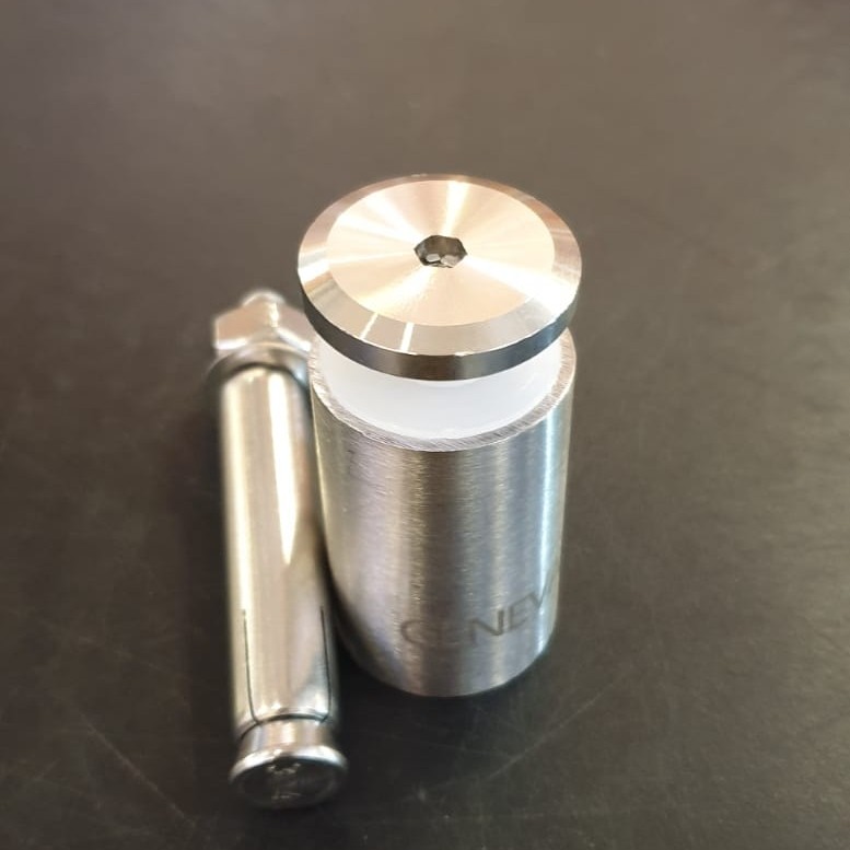 Pin kaca reling, Glass holder Ganeva | Lazada Indonesia