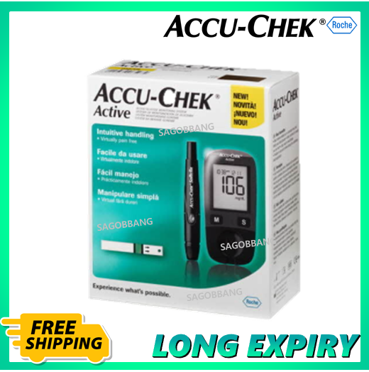 Accu-chek Active Glucose meter Basic Set (EXP: Latest) | Lazada Singapore