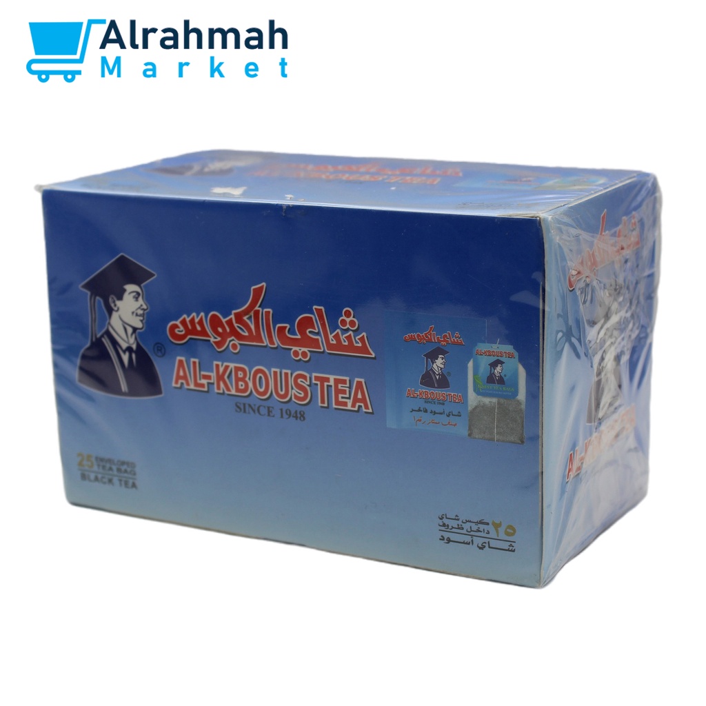 Al-Kbous tea sachets teh 25 and 100 Sachets شاي الكبوس 25 و 100 ضرف ...