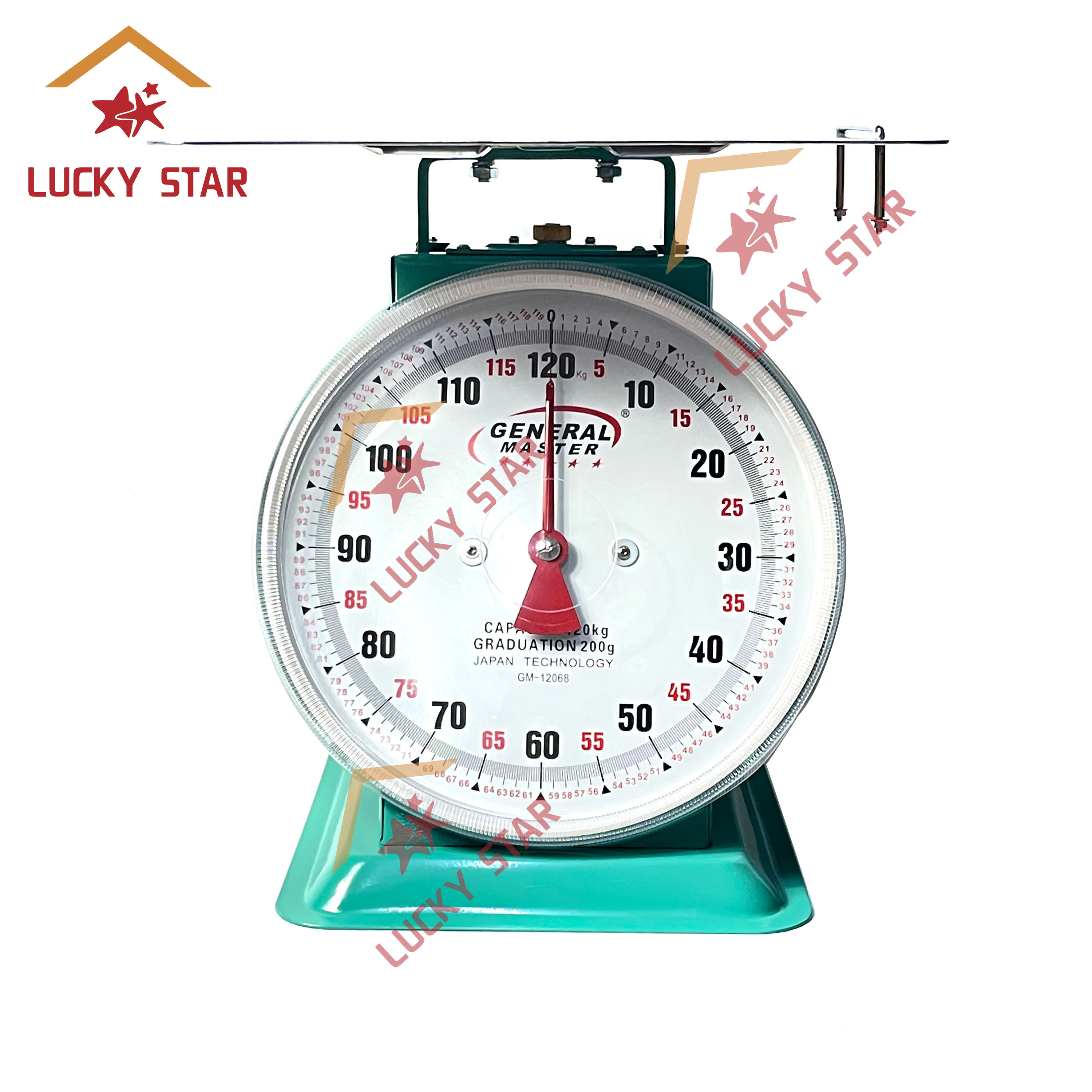 GM-12068 120Kg Flat Scale General Master / Kitchen Scale / LUCKY STAR ...