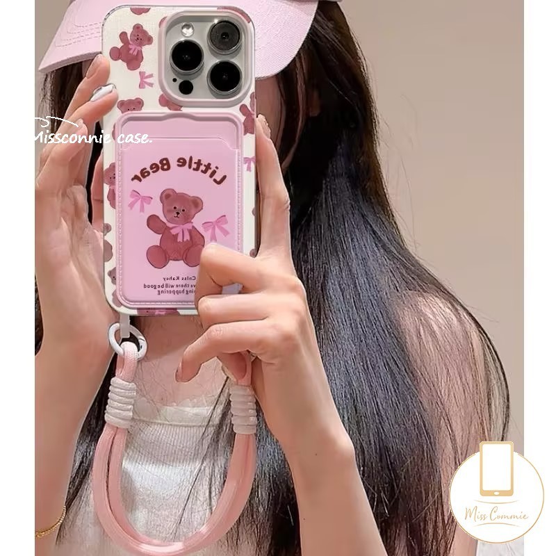 Creative Dual Tether Wallet Card Slot Case Compatible for IPhone 16 11 ...