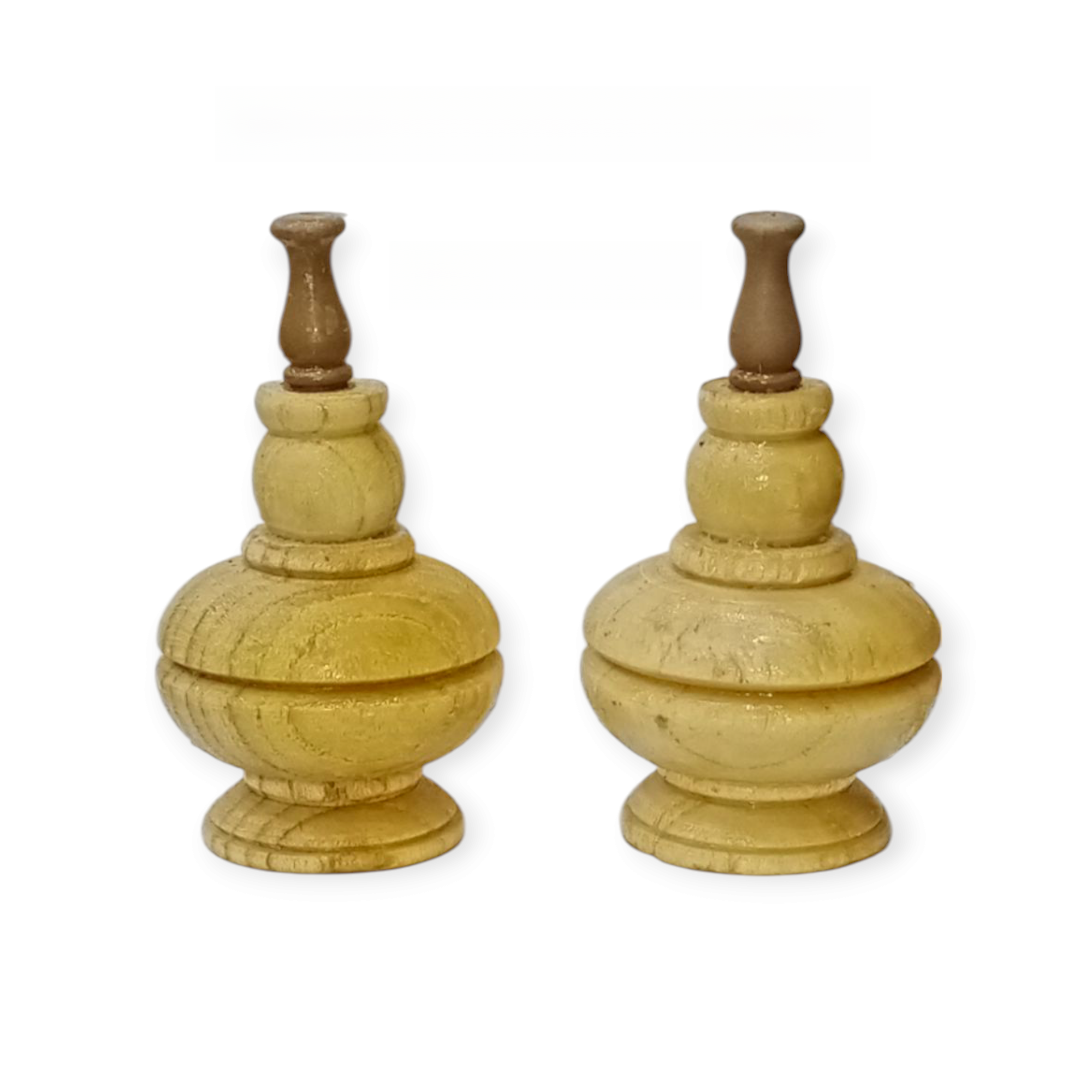 Traditional Turkish Woodan Crafting Surma Dani pack of 2 | Daraz.pk