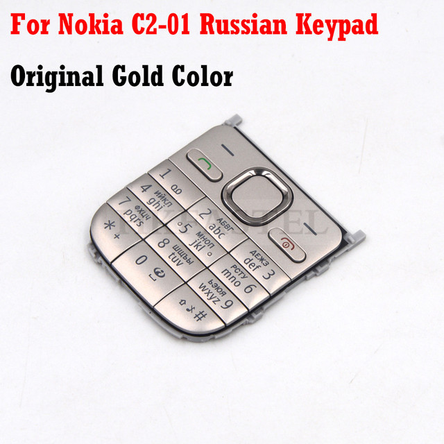 【LKFJ4OPFIH】Nokia C2-01 New Mobile Phone English Russian Arabic Hebrew ...
