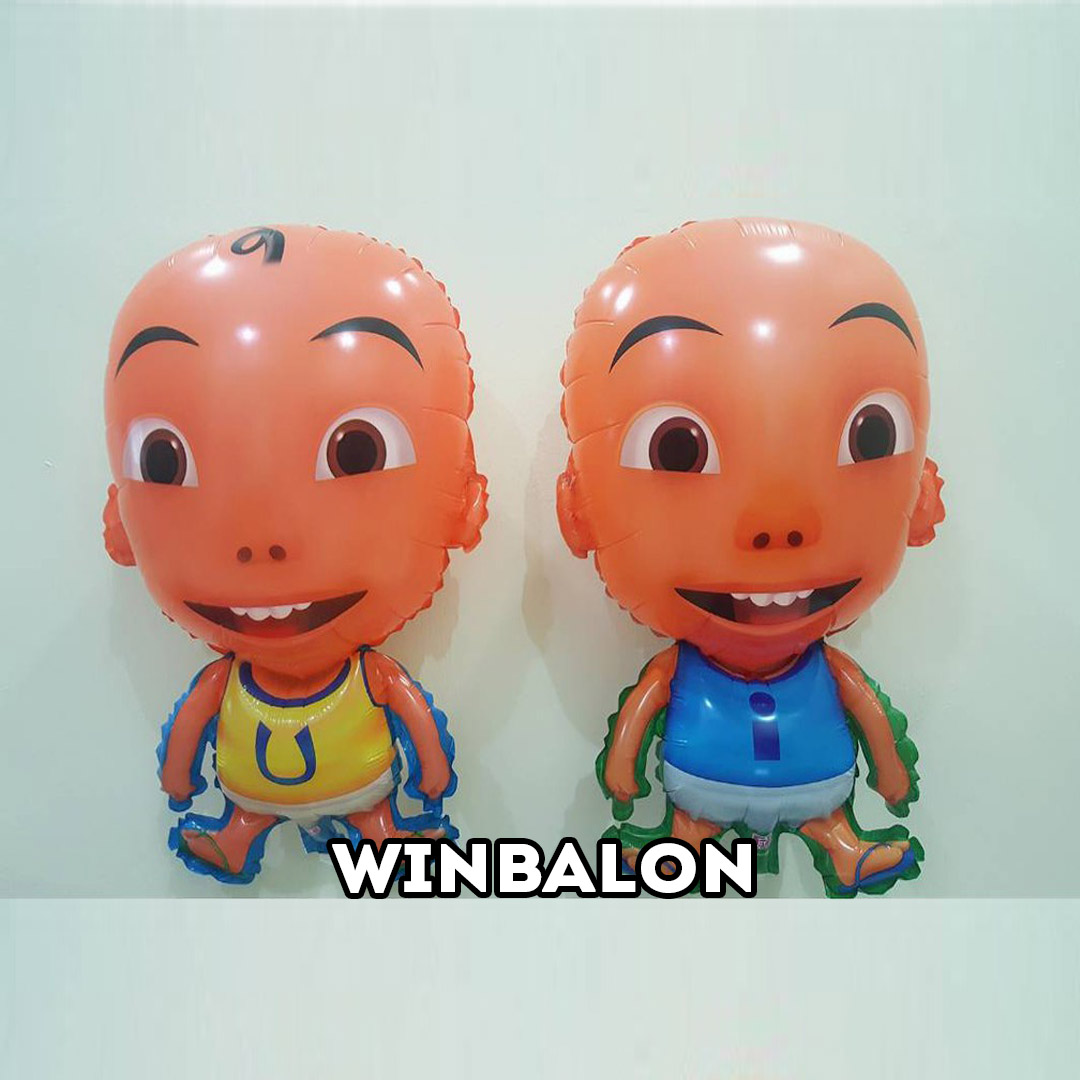 Winbalon - Balon Foil Karakter Upin - Ipin | Lazada Indonesia