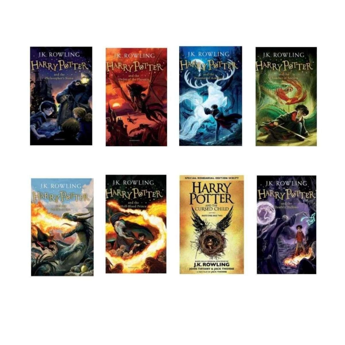 Set of 8 Harry Potter Novels | Daraz.pk