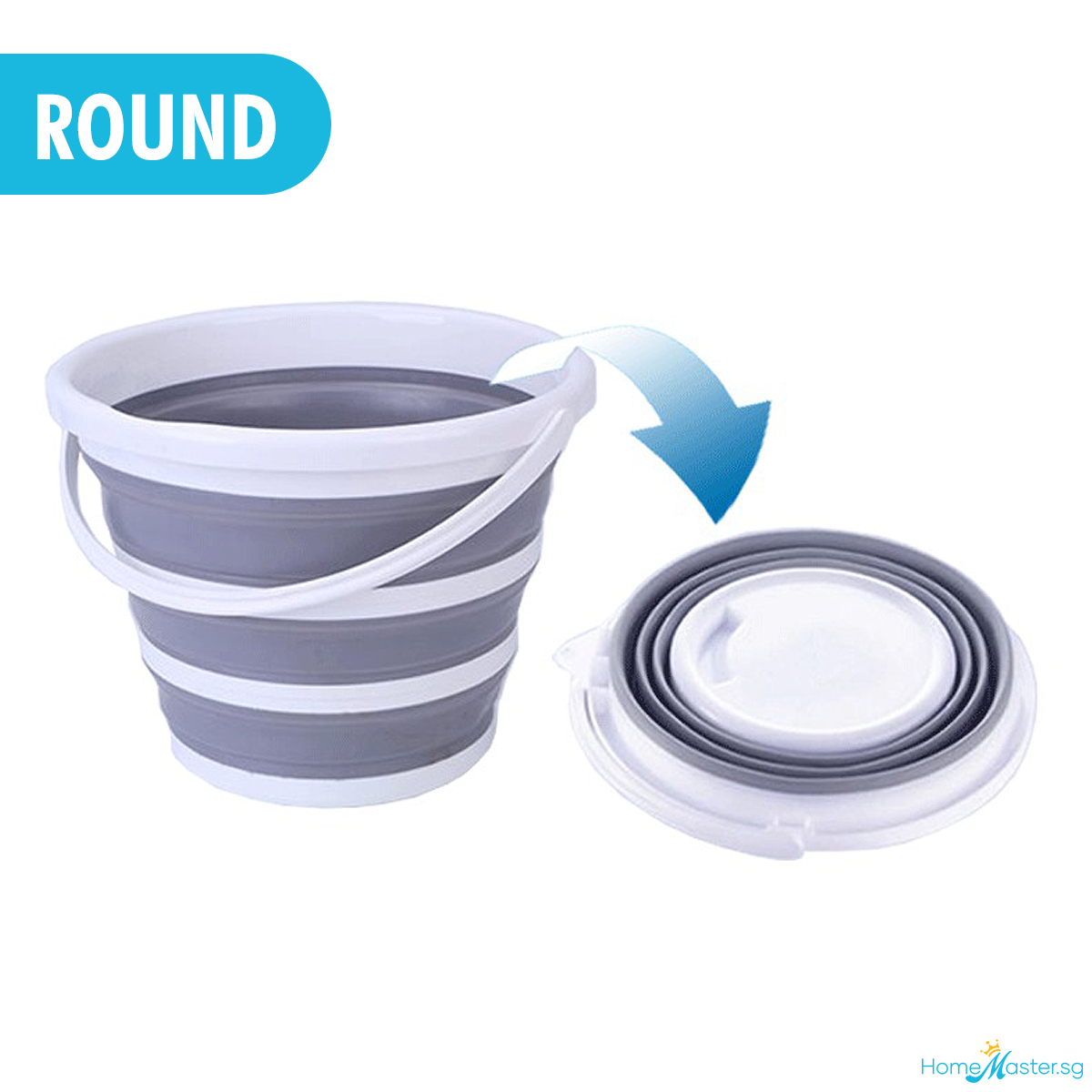 [SG Ready Stock] Foldable Bucket*Pail*Basin*Collapsible*Space Saving ...