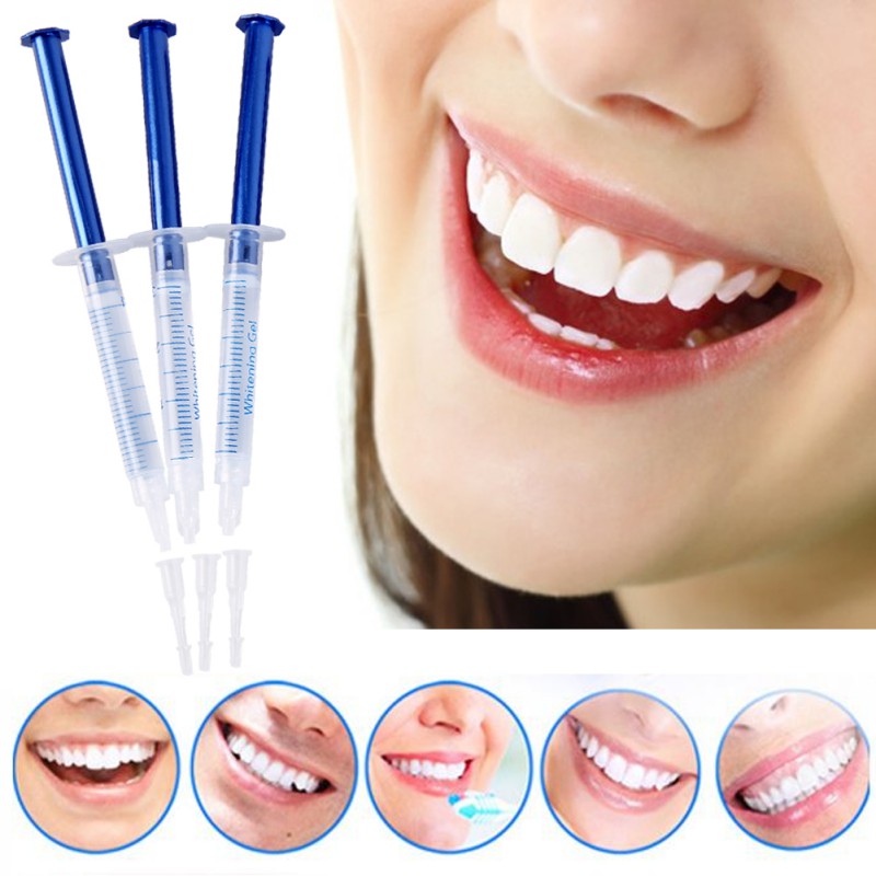 【Unique features】Teeth 44% Peroxide Bleaching System Oral Care Gel Kit ...