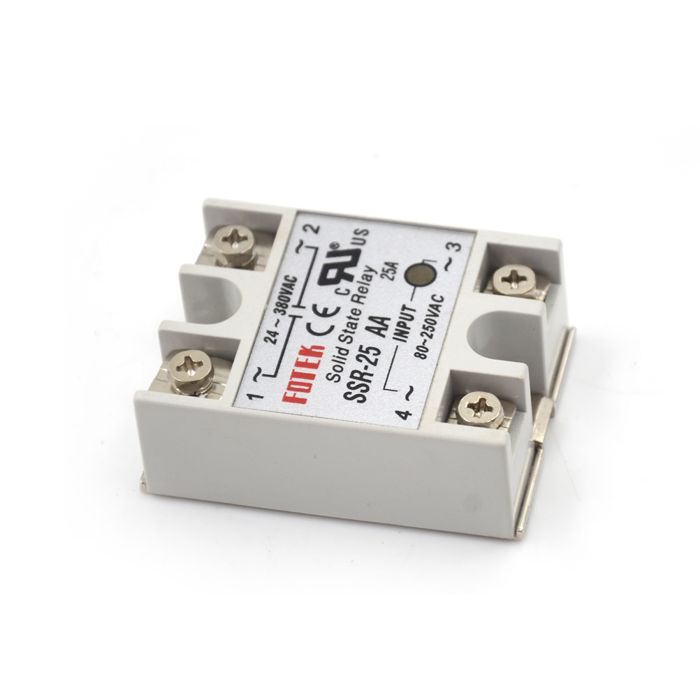 24V-380V 25A SSR-25AA Solid State Relay Module 80-250VAC AC-AC | Daraz.com.bd