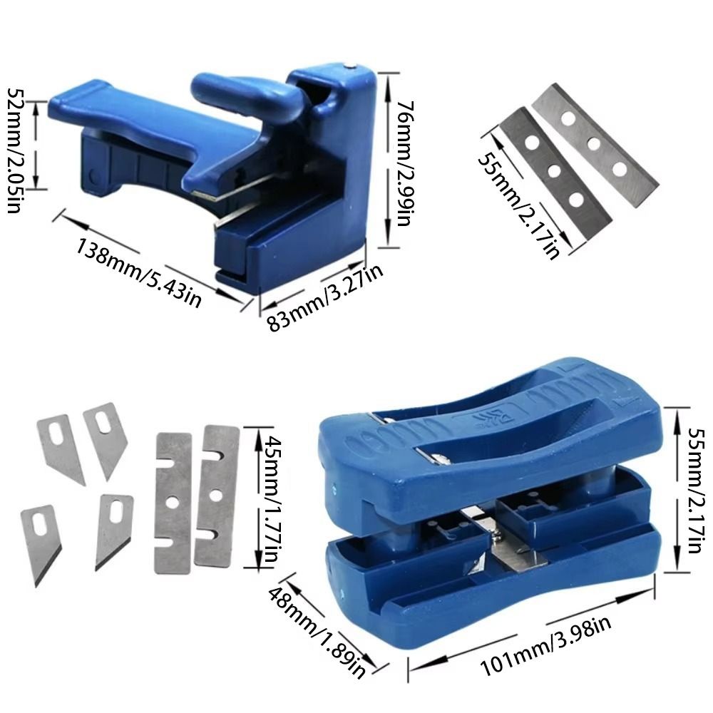 Woodworking Trimming Tool Edge Banding Trimmer Manual Non-slip Double ...