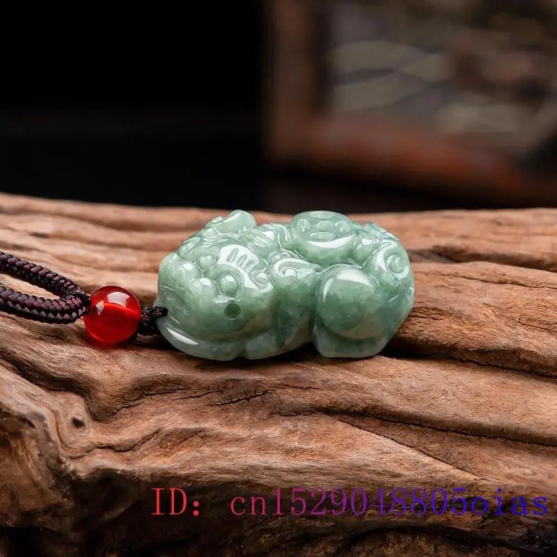 Burmese Jadeite Pixiu Pendant Jade Necklaces Gemstone Necklace Men ...