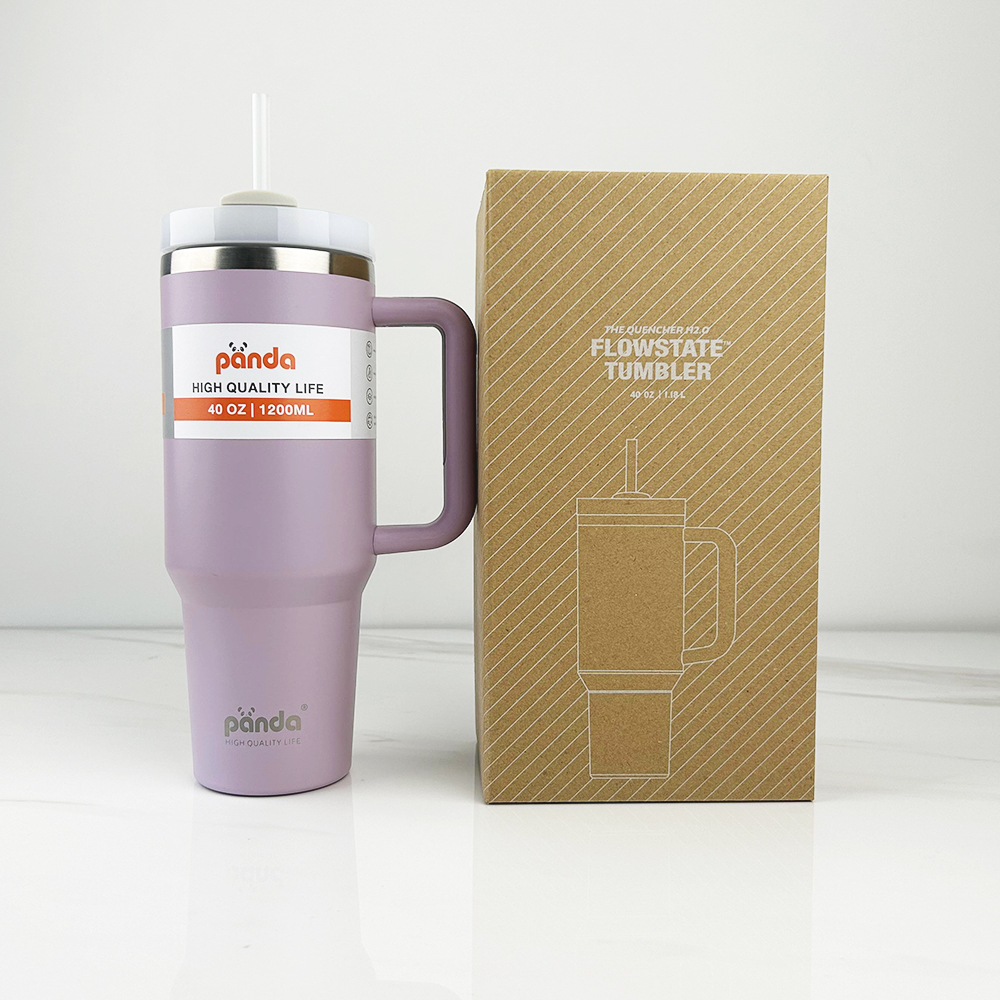 1200ML แก้วเก็บอุณหภูมิ PANDA ขวดน้ํา ขนาด 40OZ ของแท้ ขวดน้ําเก็บความเย็น แก้วเก็บความเย็น แก้ว ...