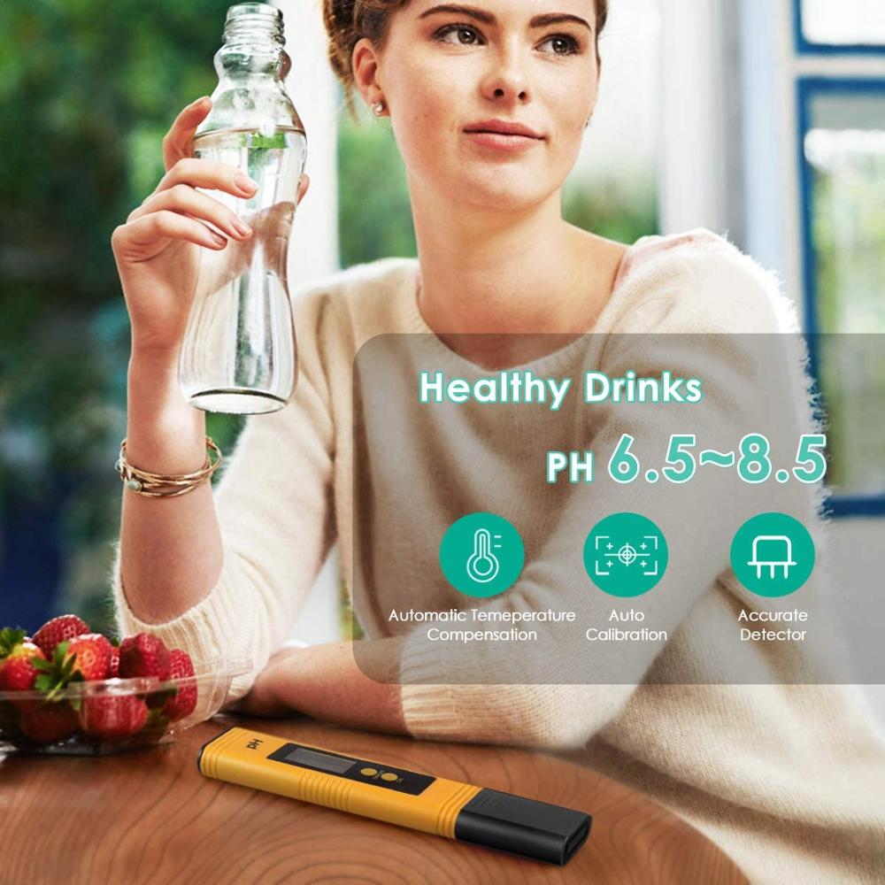 NEW 【Exclusive Discount】pH Meter Digital LCD PH Meter Pen of Tester ...