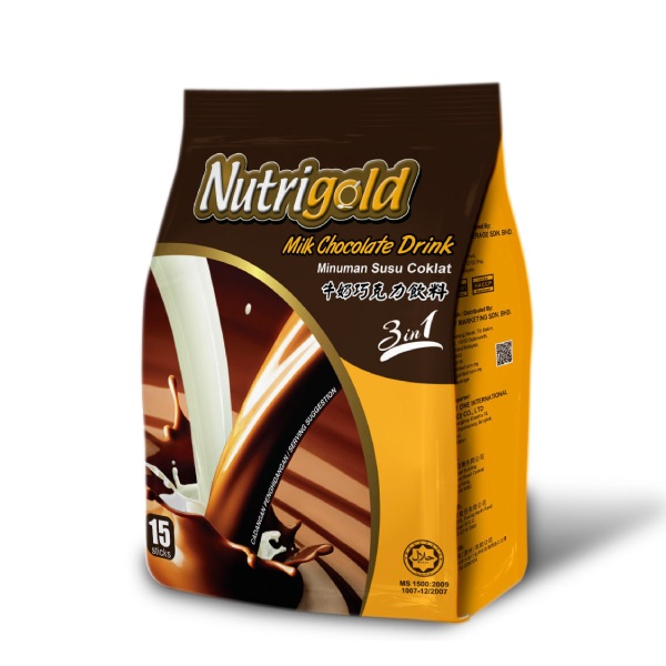 NUTRIGOLD 3in1 Milk Chocolate 30g x15 | Lazada