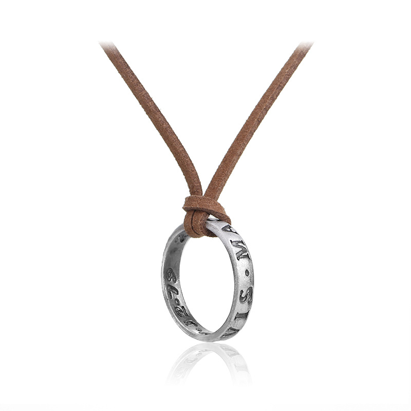 Waters Letter SIC PARVIS MAGNA Drake Neckalces Ring Wo | Daraz.com.np