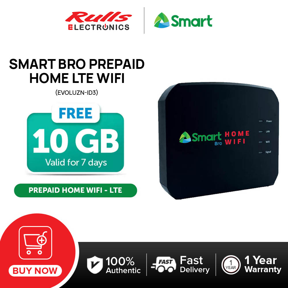 SMART Bro Prepaid Home Wifi LTE (Evoluzn-ID3) with FREE 10GB | Lazada PH