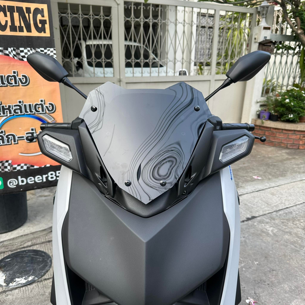 Xmax V2 Batman Windshield Naked Yamaha Xmax 2023 windshield | Lazada