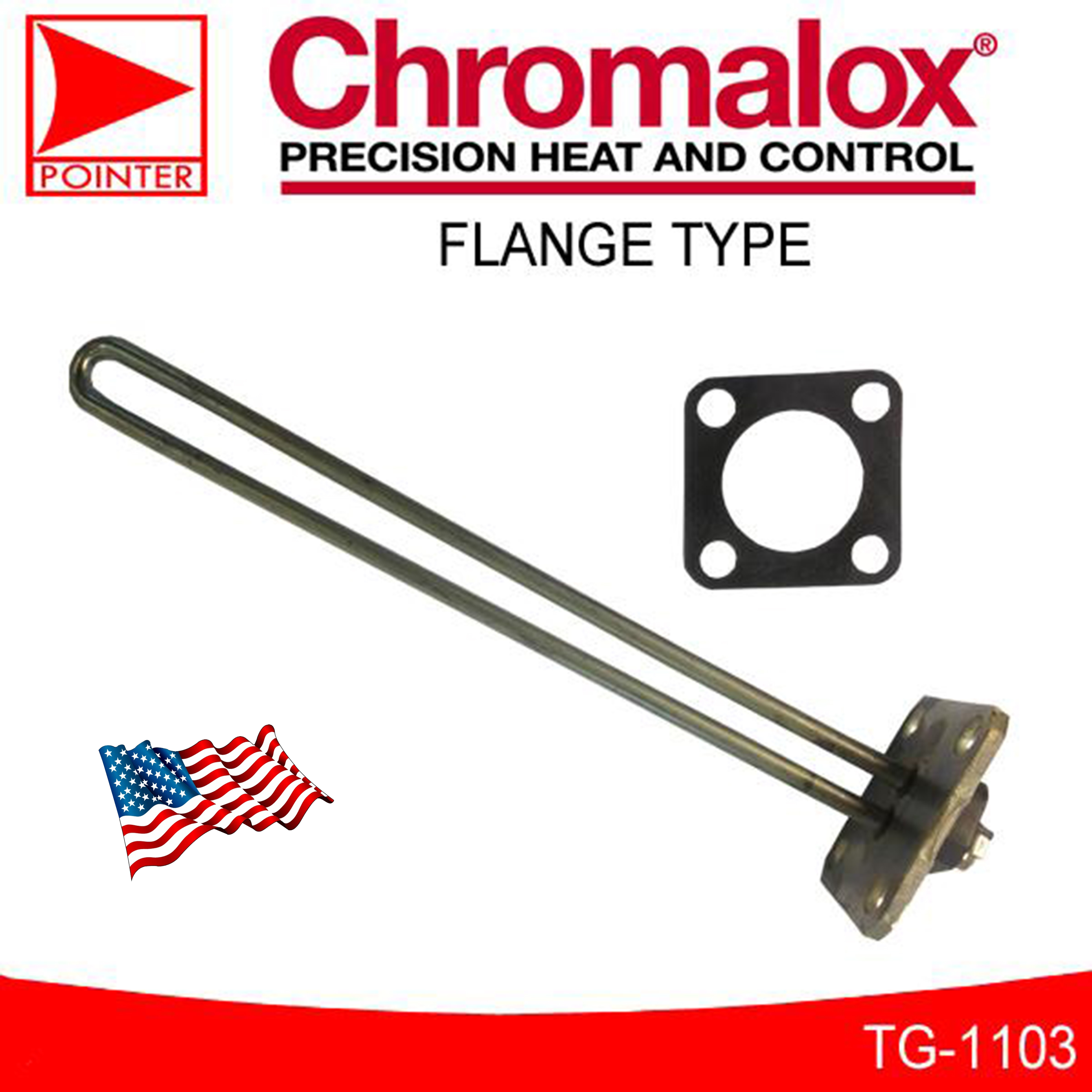 Chromalox 240V Water Heater Flange Type Heating Element | Lazada PH