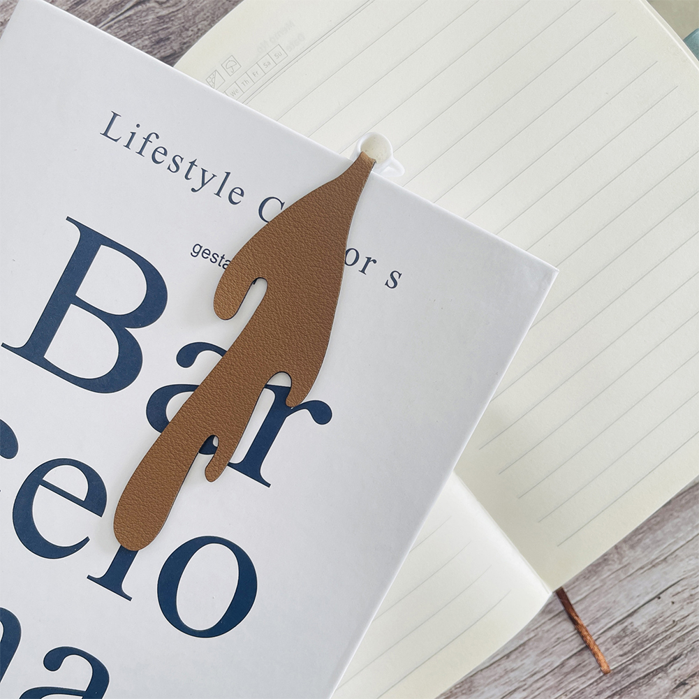 SF Cute Spilled Coffee Bookmark Corner Marker For Reading Funny ...