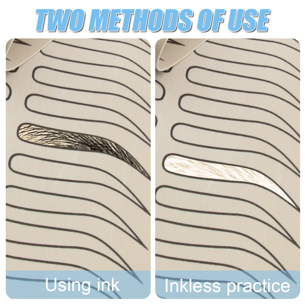 3/5/10/15/20PCS Eyebrow Tattoo Skin Latex Practice Microblading ...