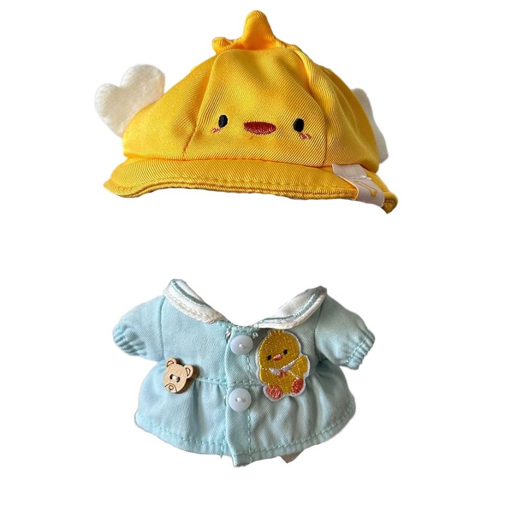 Quenais Toy Accessories Labubu Time Clothes Colorful Labubu Time Dress Labubu Plush Dolls Dress