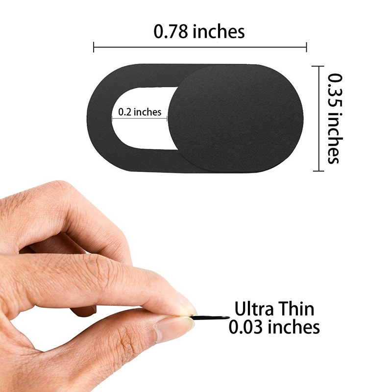 【New Arrivals】Laptop Camera lens Webcam Cover Fisheye Slider Ultra Thin ...