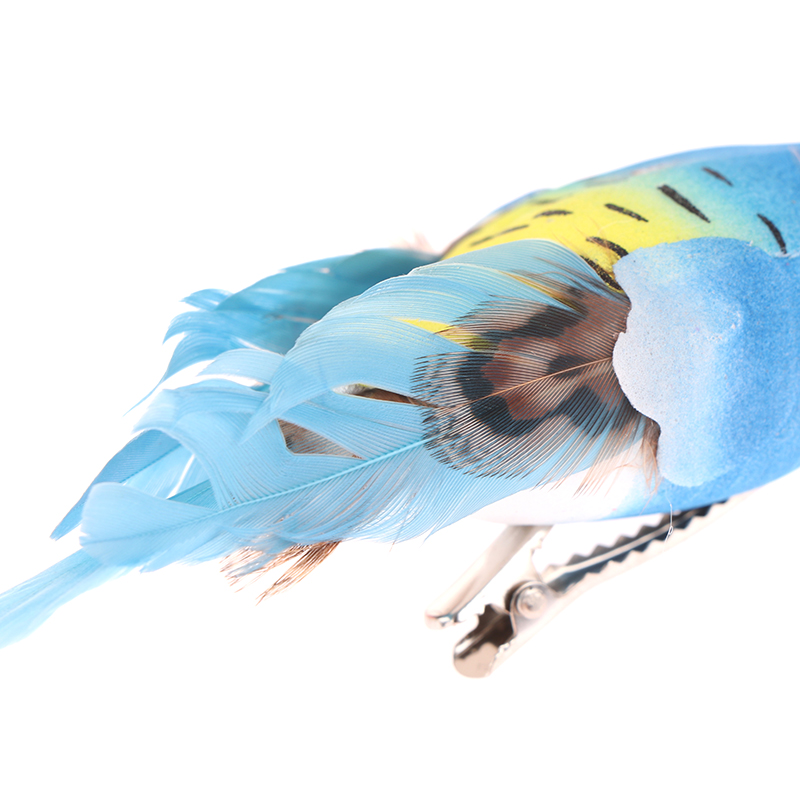 Creative Artificial Parrot Fake Foam Animal Simulation Feather Birds ...