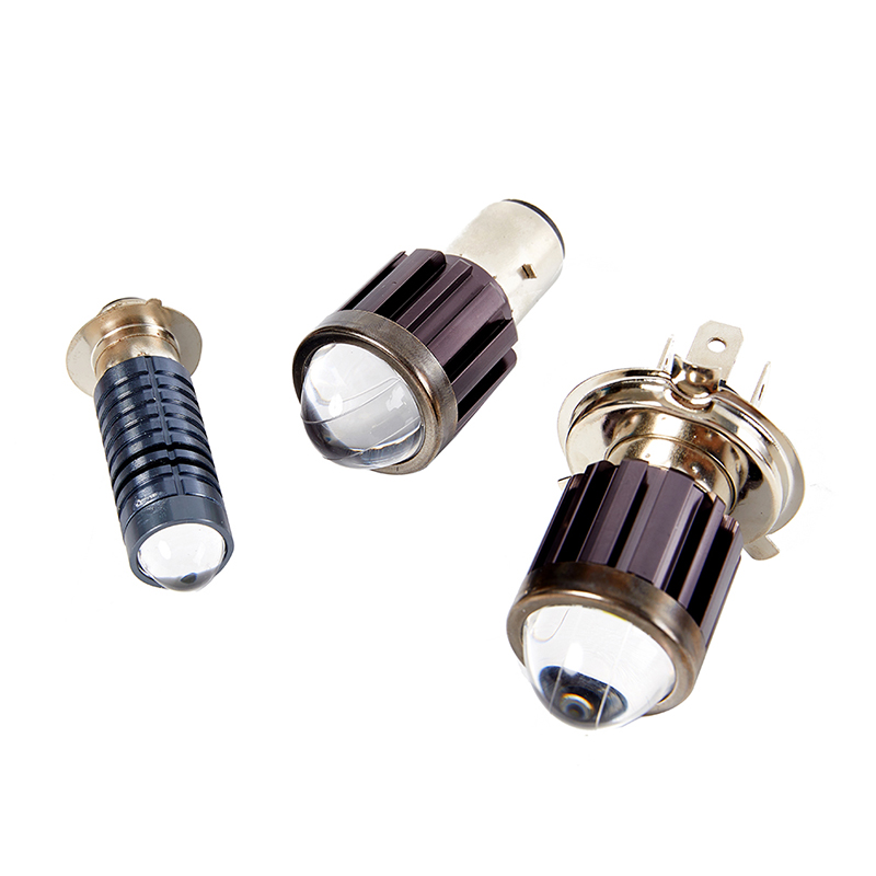 1pcs H4 BA20D Led Bulbs Motorcycle Headlight Hi/Lo Beam Dual Color ...