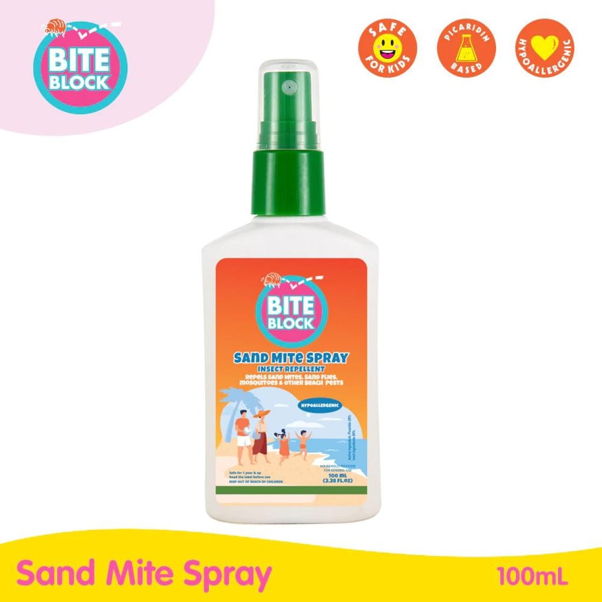 Bite Block Sand Mite "anti nik-nik" Spray 100mL | Lazada PH