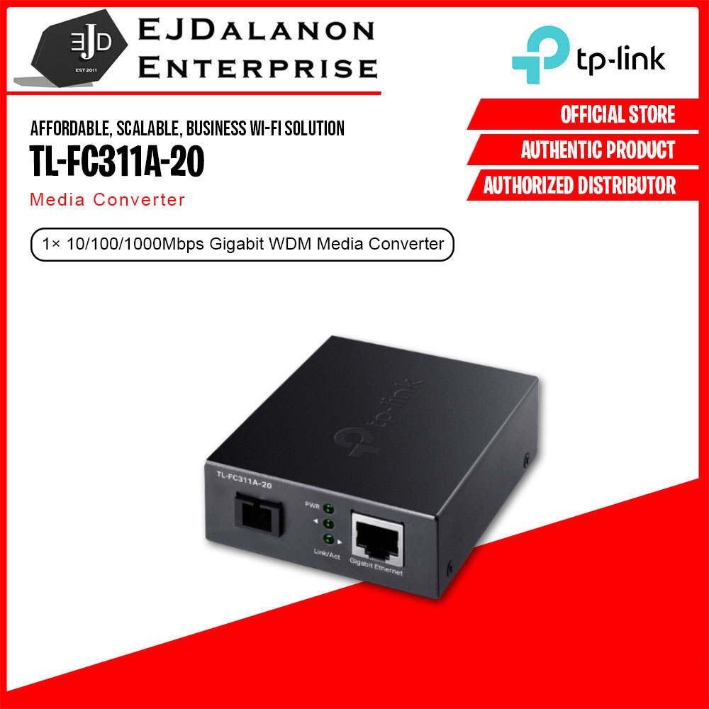 tp-link TL-FC311A-20 Gigabit WDM Media Converter | TP-LINK | TL-FC311A ...