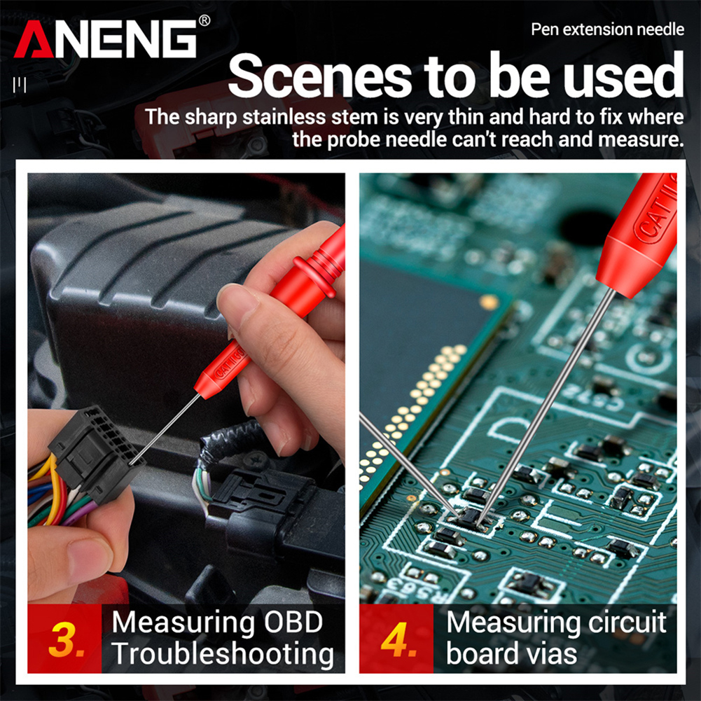 2/4/6pcs Instrumentation Test Probe Digital Multimeter Test Equipment ...